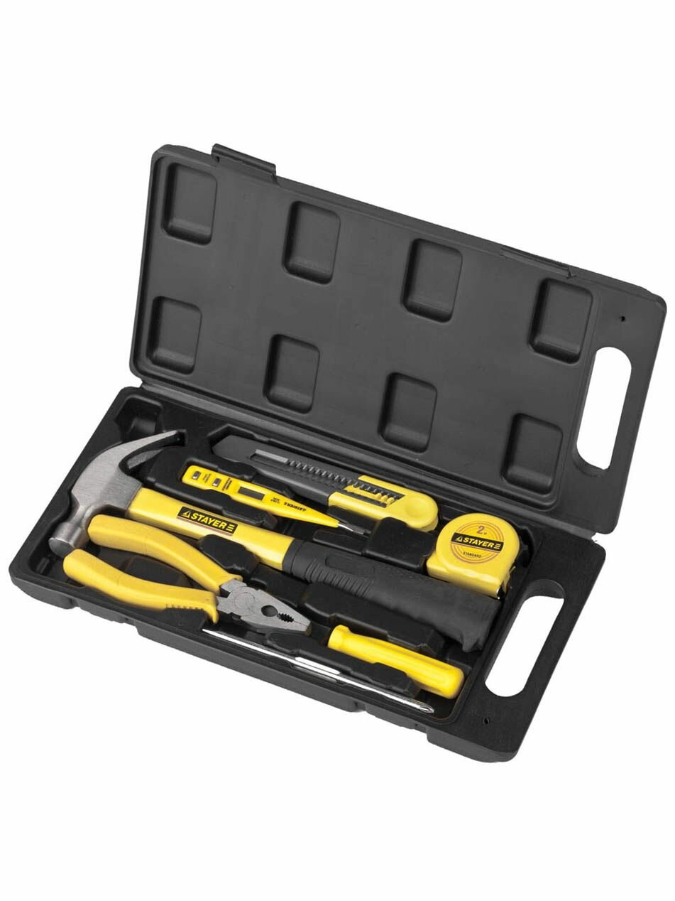 STAYER 7 шт, набор инструментов для ремонтных работ 22051-H7 Standard