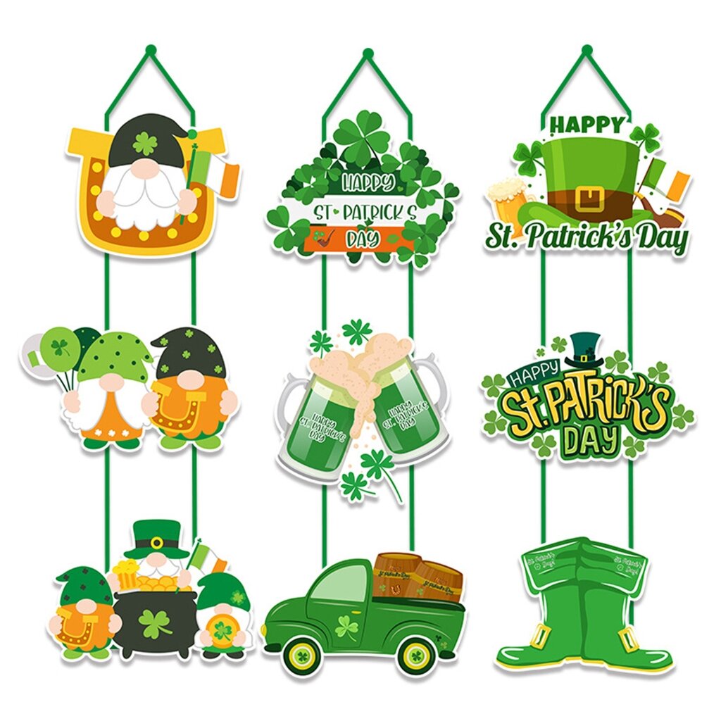 Водонепроницаемый орнамент с трилистником для украшения дверей внутри и снаружи, для витрин и окон