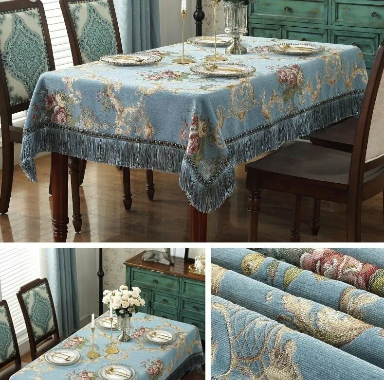 Скатерть Полиэфирное волокно 160x250см