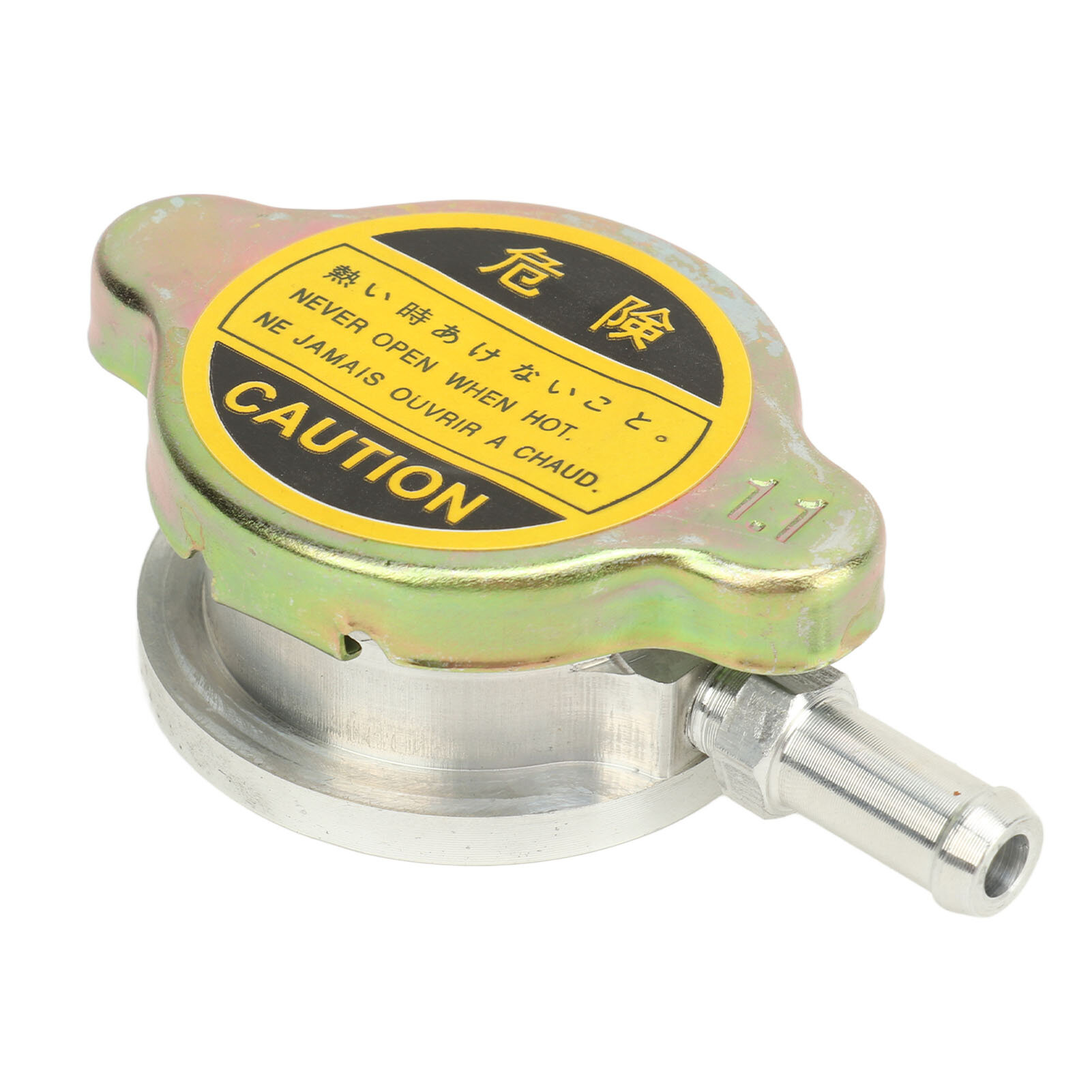 Приварная горловина радиатора с внутренним диаметром 32 мм, из алюминиевого сплава, с крышкой радиатора 1,1 бар для модификации транспортного средства