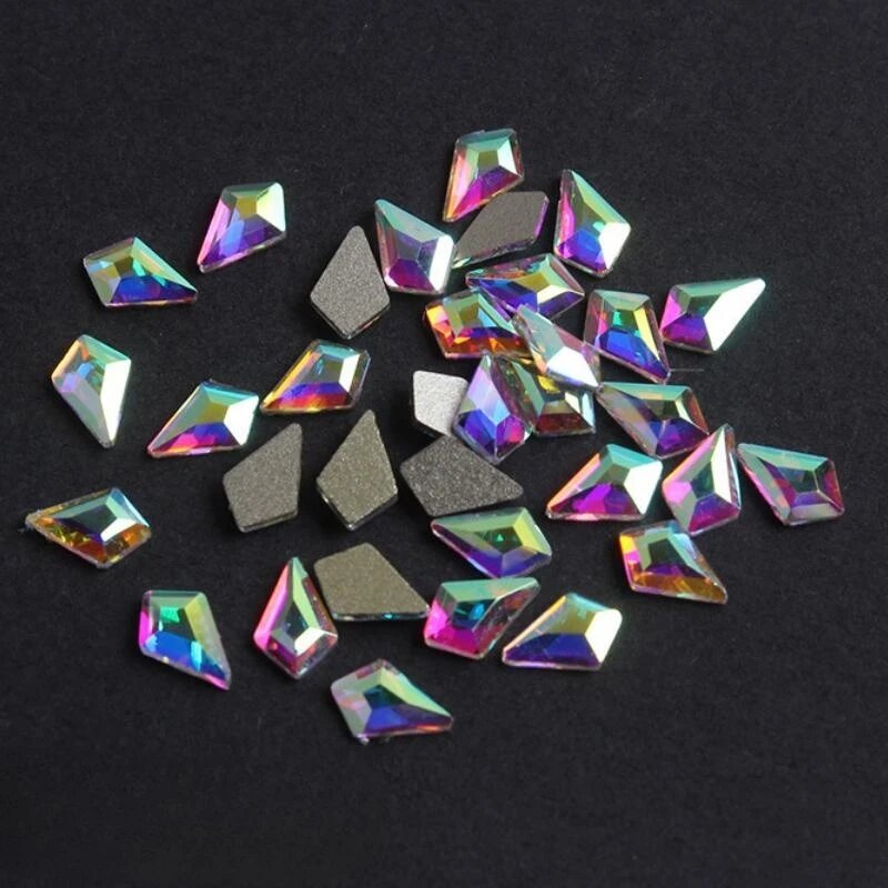Стразы для ногтей 4x6mm, 500шт, цвет 4x6mm