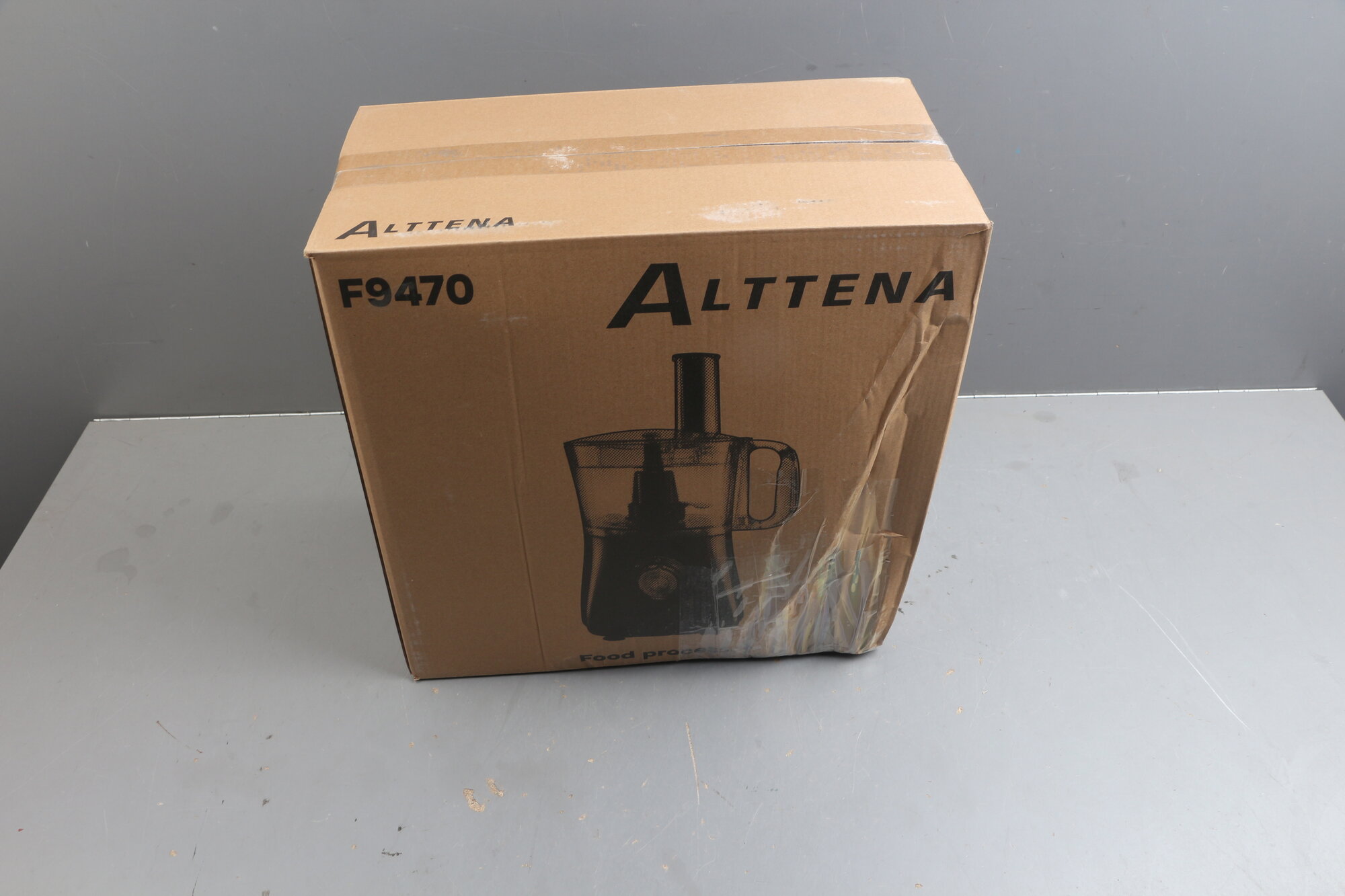 Кухонный комбайн ALTTENA F9470, 1000 Вт, 2 скорости, блендер, кофемолка, уцененный