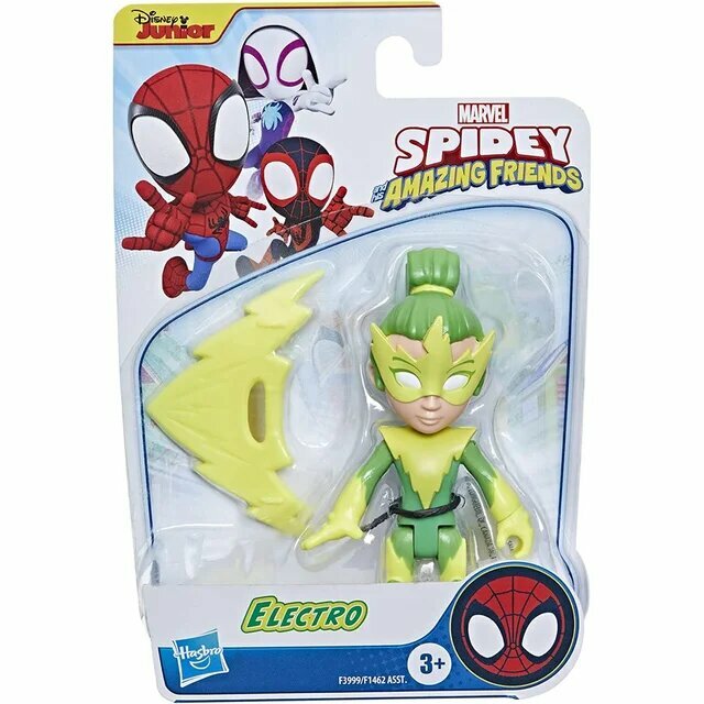 Официальная фигурка Hasbro Marvel Spider-Man и Spider-Man and His Amazing Friends Network Squad Superhero Adventure Q-версии в подарок