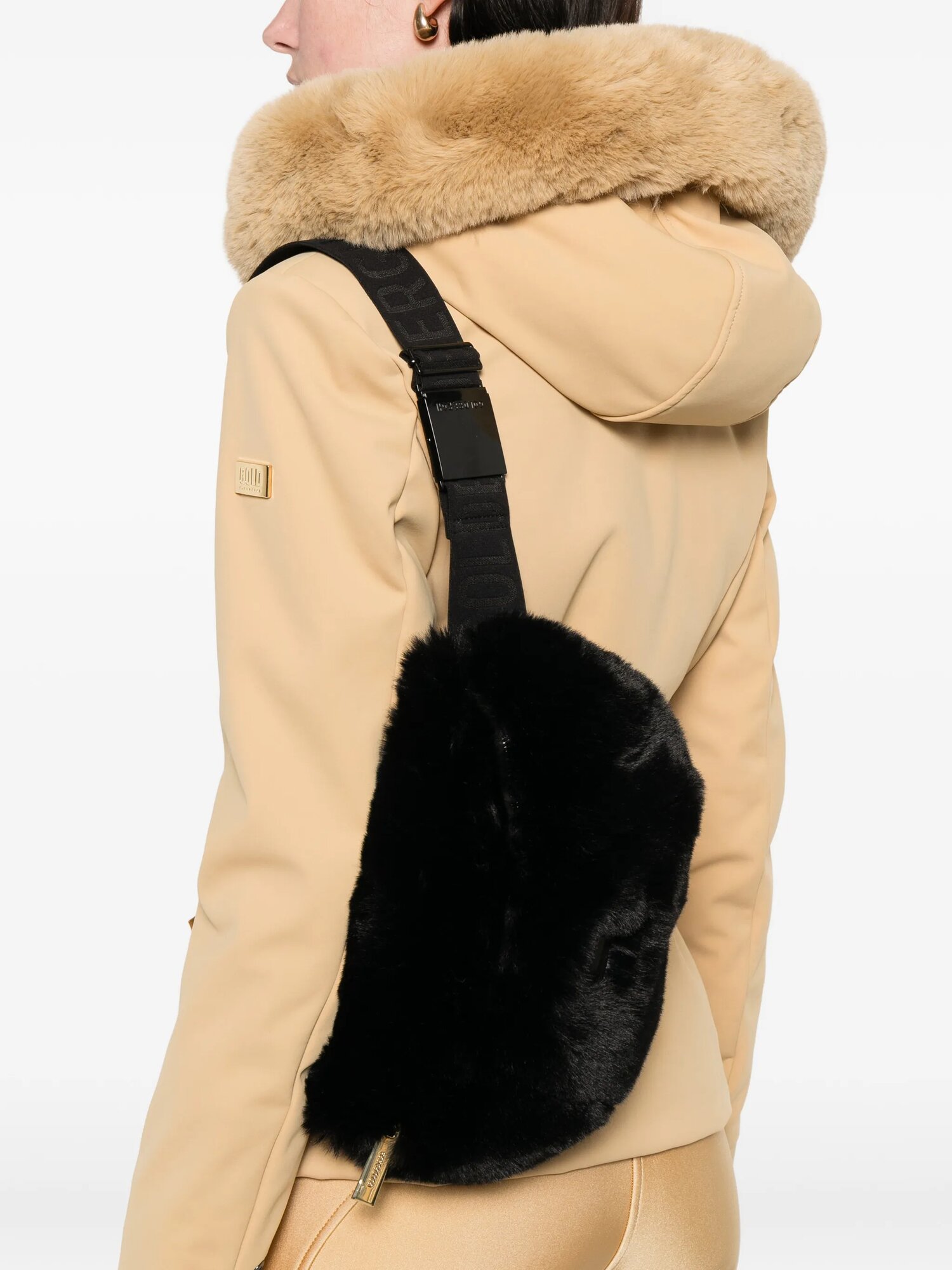 Сумка Goldbergh Doux Bag, черный — фото 1