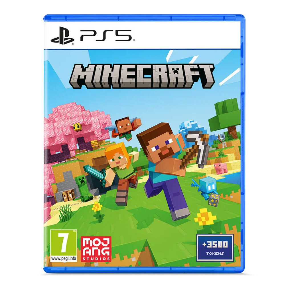 Игра Sony PlayStation 5 (PS5) - Minecraft, 6+, (на диске), 8 игроков
