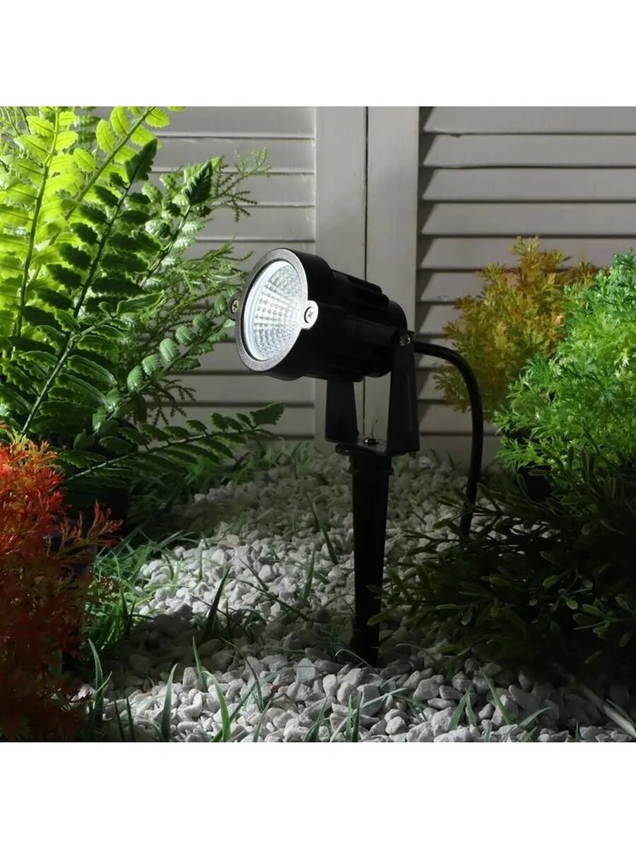 Светильник светодиодный грунтовый, 7 Вт, 630 Лм, IP65, 6500