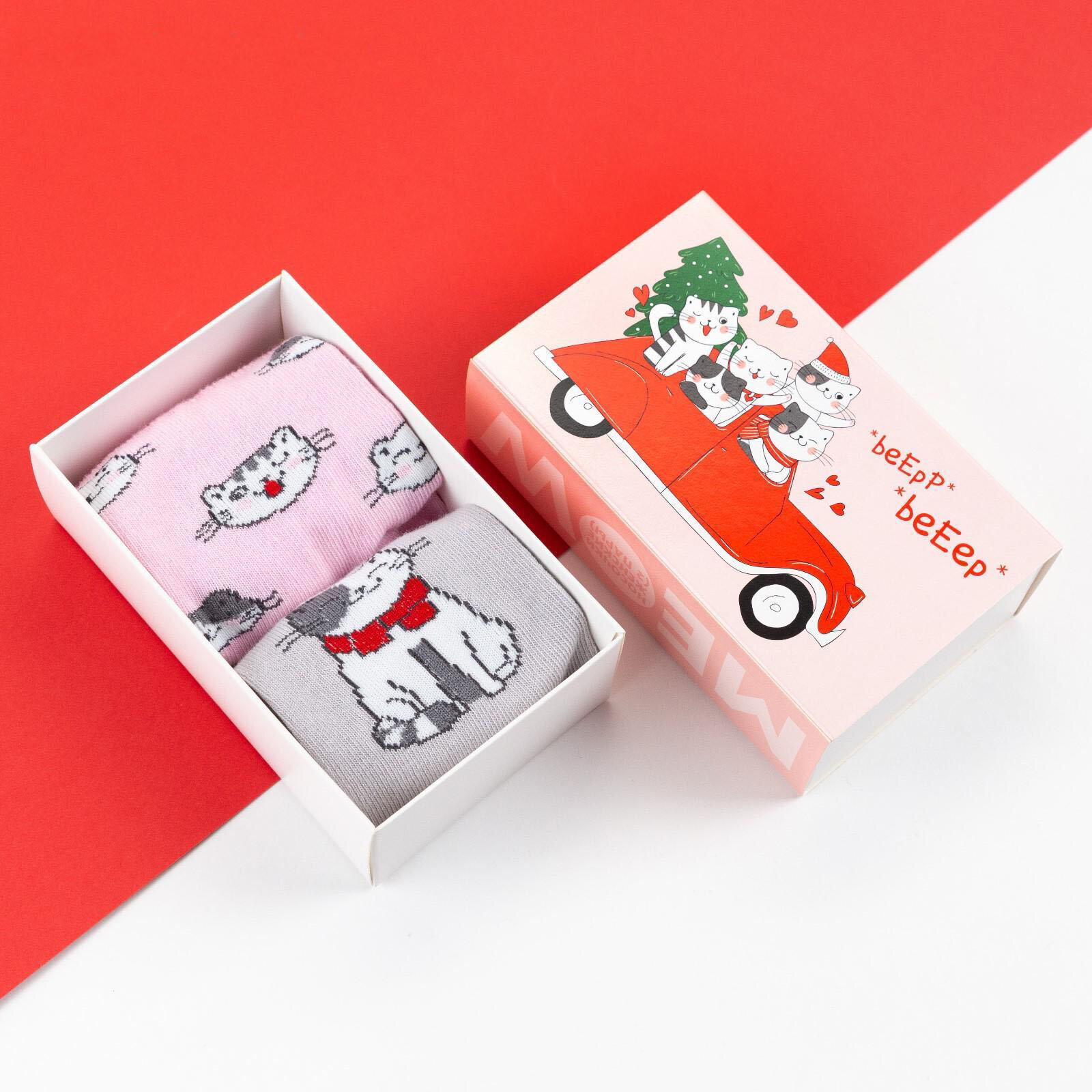 Носки Kaftan Новогодние наборы носков KAFTAN, комплект