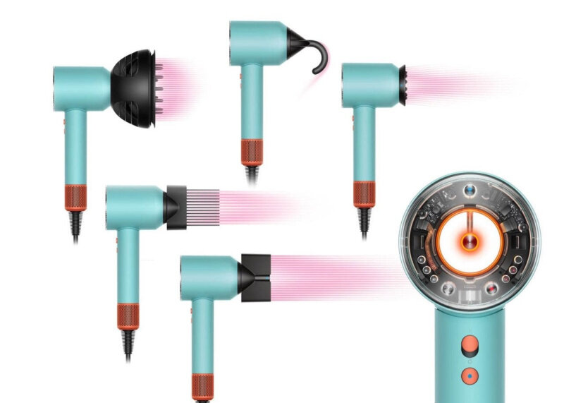 Фен Dyson HD16 Supersonic Ceramic Patina Topaz Orange (без кейса)