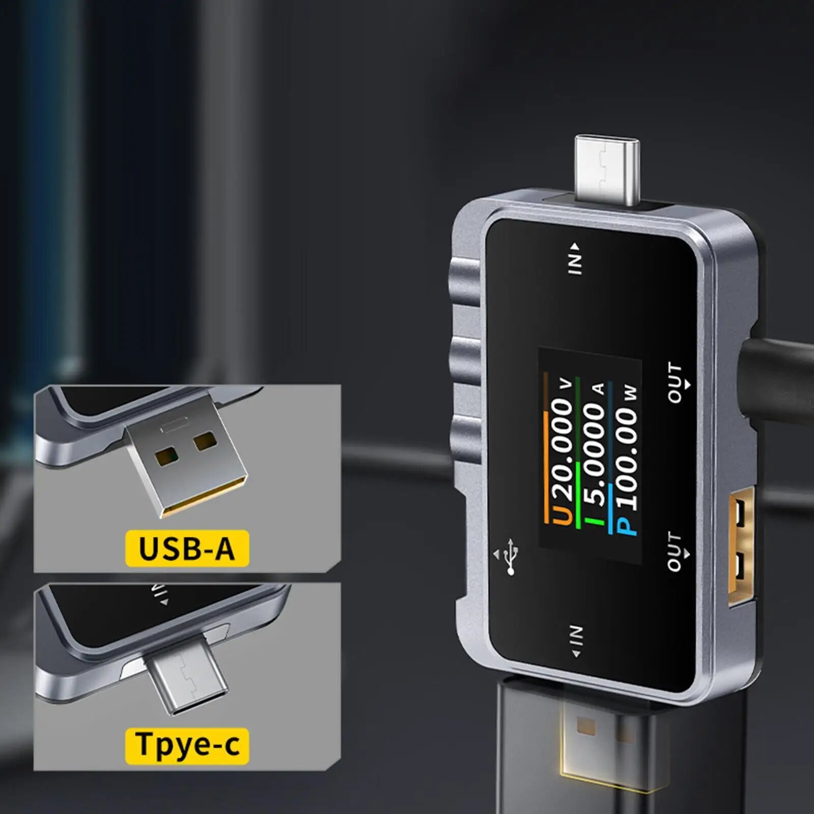USB-тестер батарей — фото 1