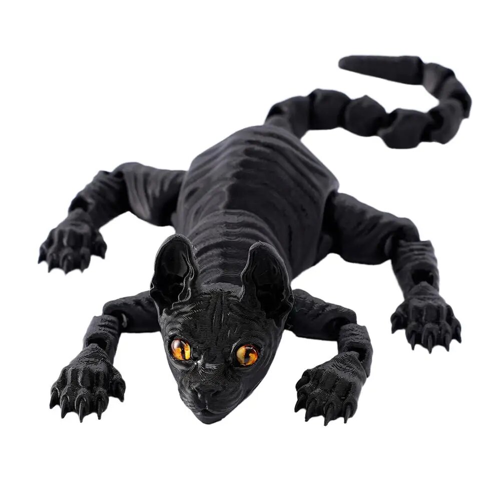 Фигурки кошки-сфинкса 3D печать для дома