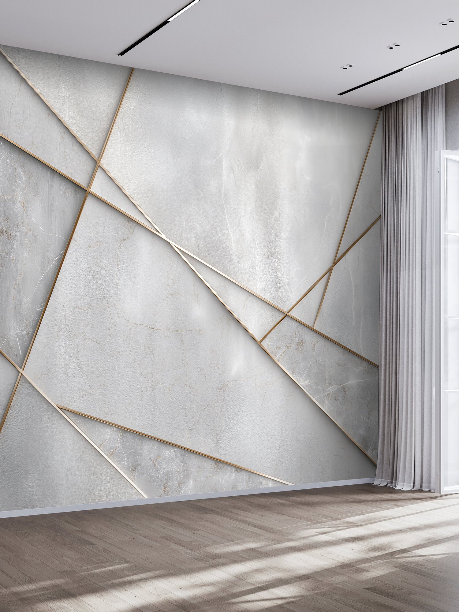 Фотообои Postermarket "Геометрия" флизелиновая основа, виниловое покрытие 500*270 см