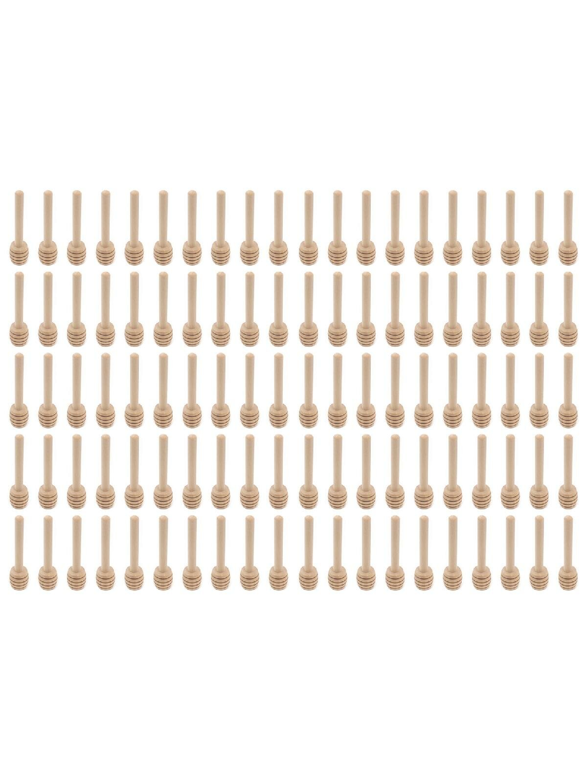 Ложки для меда, палочки для меда, многоразовые, ложки для перемешивания меда, деревянные, 2 размера, выберите для банки с медом