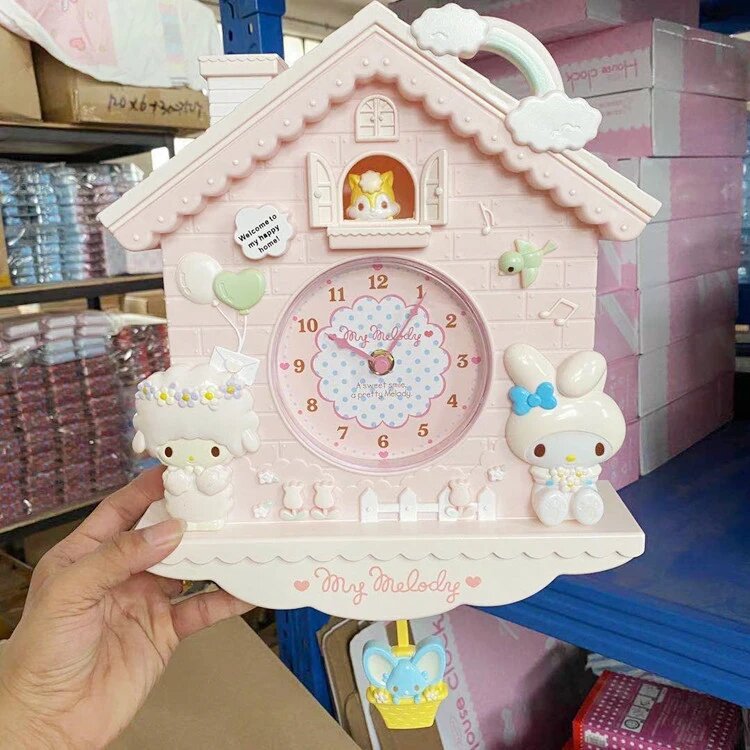 Настенные часы MINISO Hello Kitty Розовый, Melody