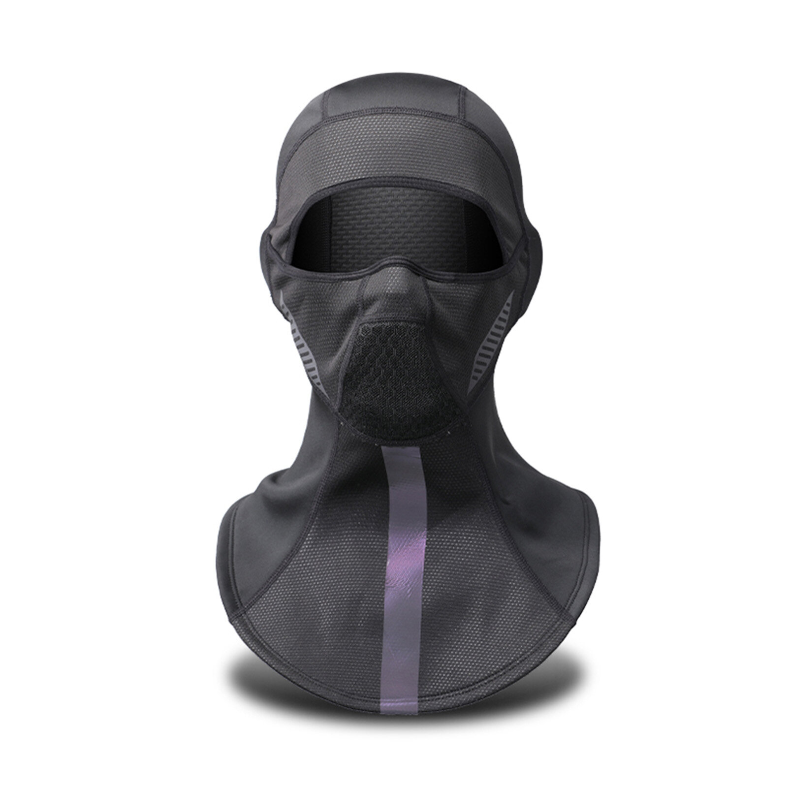 Балаклава для велосипеда Thermal Face Cover с рефлексивной лентой ветозащищенная зимняя для лыжных видов спорта сноубординга мотоциклинга для мужчин женщин, размер: универсальный, цвет: черный, пол: унисекс, возрастная группа: взрослые, материал: