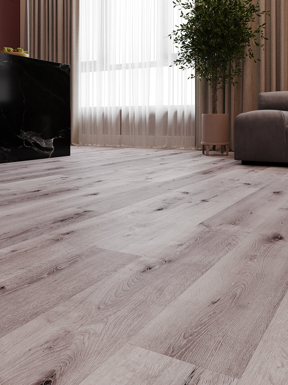 Виниловая плитка SPC CronaFloor Alpha Дуб Манчестер А103 (в уп. 10 шт./2.16 м2)