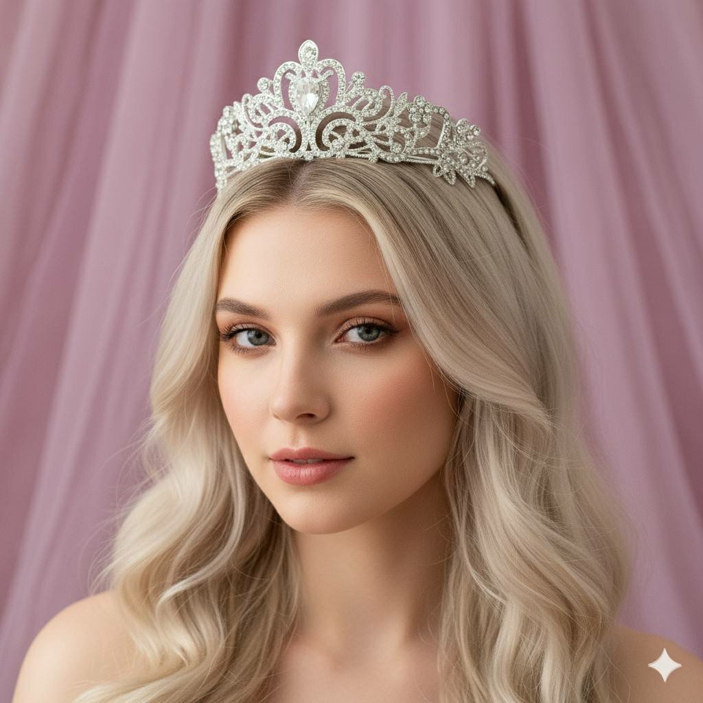 Корона диадема новогодняя женская "Принцесса