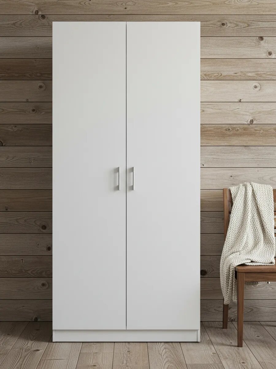 Шкаф FRESTER распашной с полками для одежды в спальню прихожую, от производителя