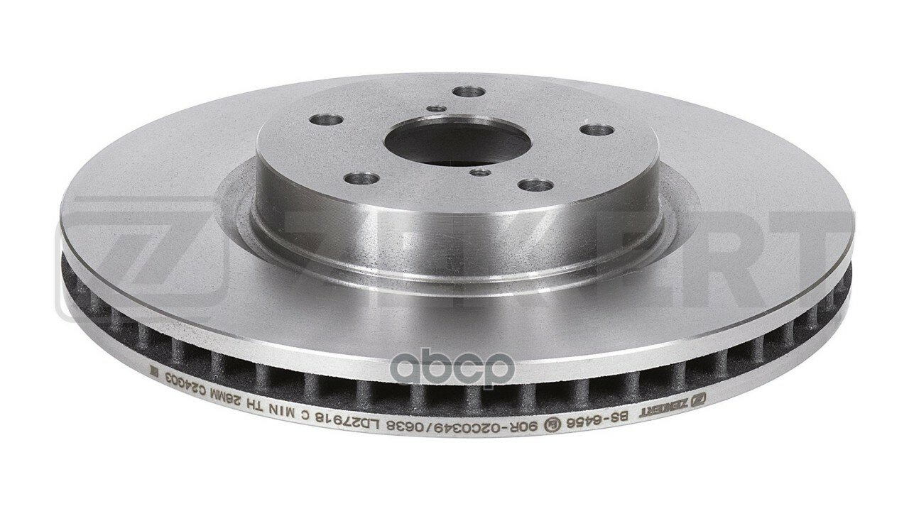 Диск торм. перед. Subaru Levorg (VM/V10) 15- Outback (BS) 14- Tribeca (B9) 05- WRX (GJ) 13- Zekkert арт. bs-6456