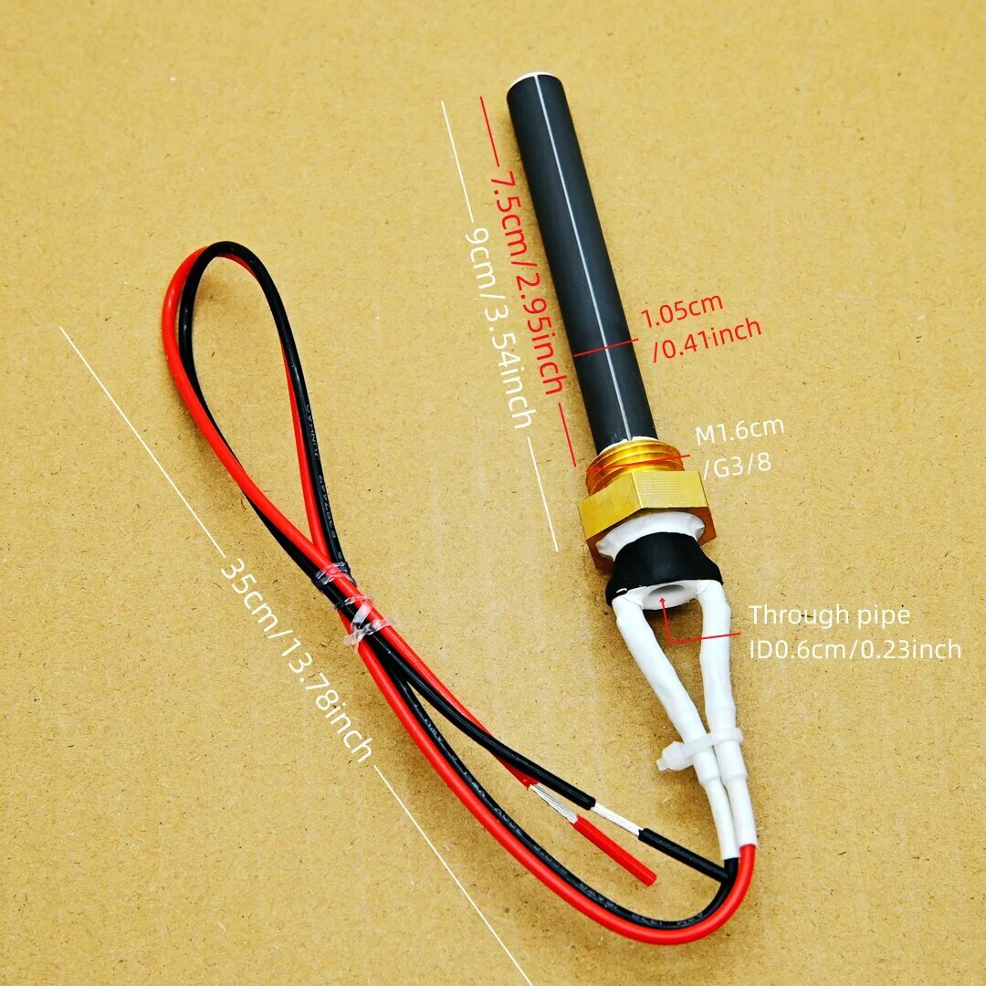 Керамический нагреватель 220V 300W, Цвет: B09, L100mm