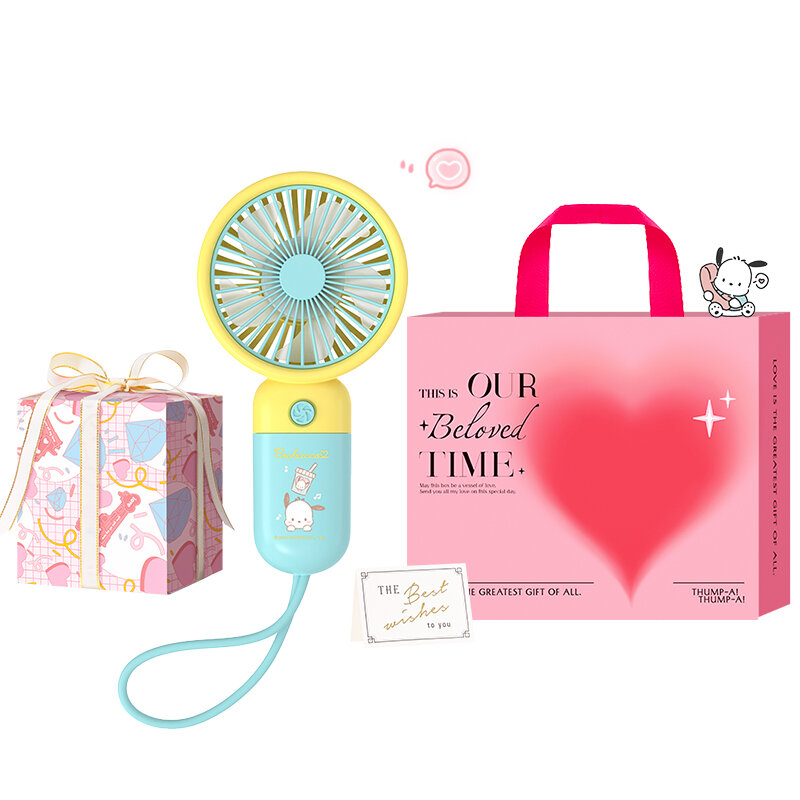 Портативный вентилятор Sanrio FS0171, light blue