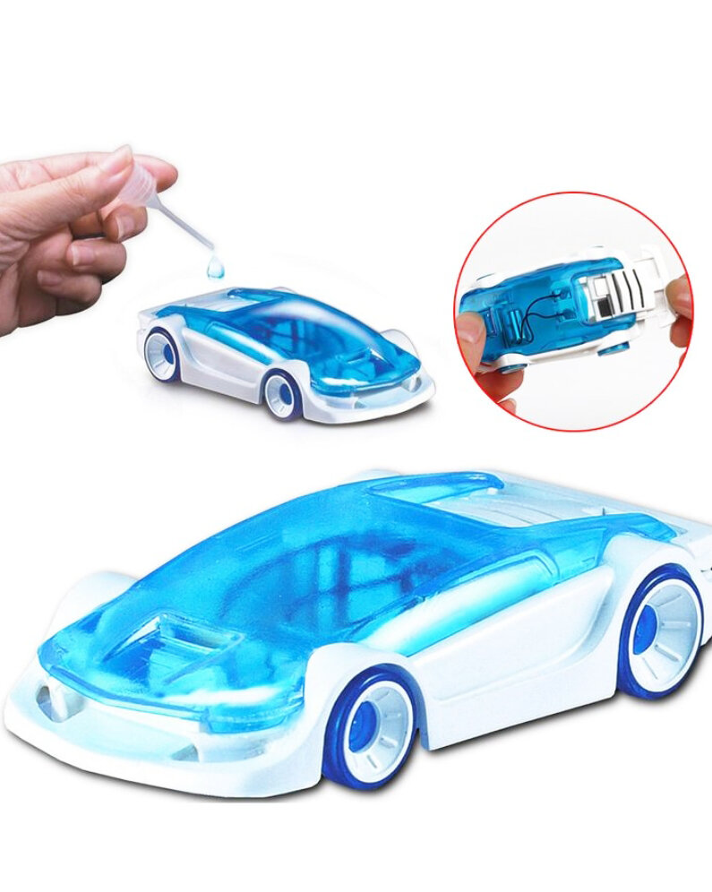 Машинка на солевом растворе "Соль-мобиль", синий цвет, 1 шт.