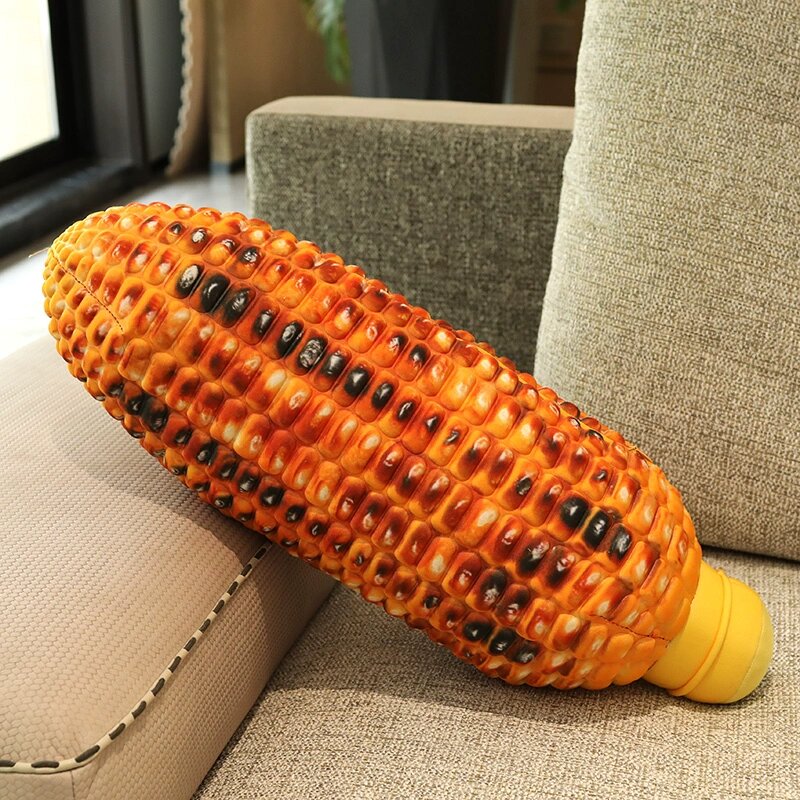 Плюшевая игрушка-подушка в виде жареной кукурузы, кукла-кукуруза из северо-восточной провинции, декоративная игрушка