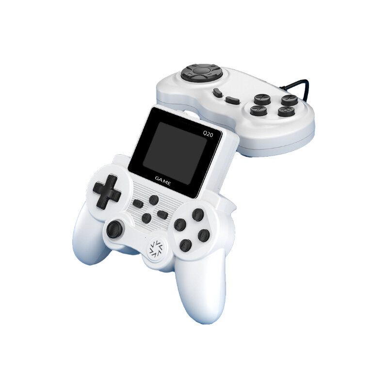 Портативная игровая консоль JOYAL JYX01 ретро дизайн, черная, для двоих игроков, удобная рукоять