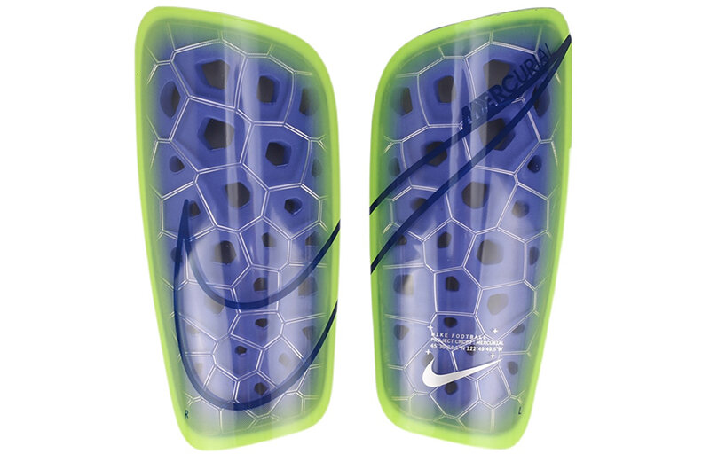 Щитки для голени унисекс Nike, multicolor, размер XL EU, легкие, для защиты от травм, высокая прочность и гибкость