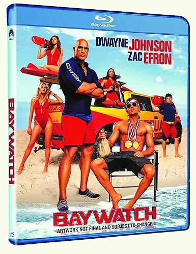 Спасатели Малибу (2017) Blu-ray (блю рей диск) Дуэйн Джонсон