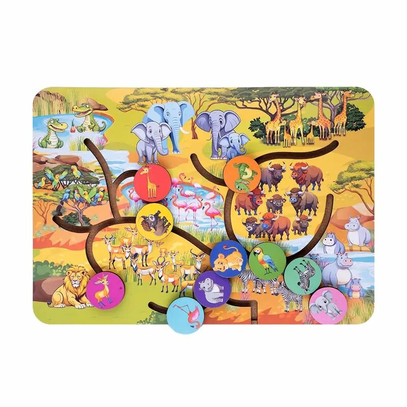 Развивающая игра "Лабиринт". 270х190х15 мм