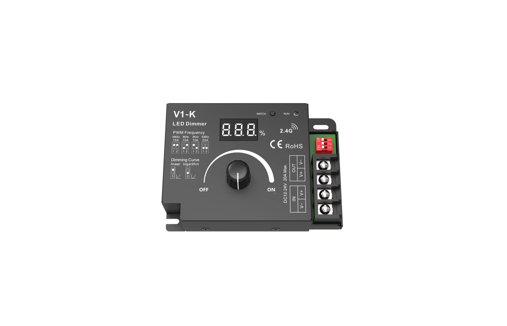 Диммер V1-K для светодиодной ленты 12-48В V1-K only