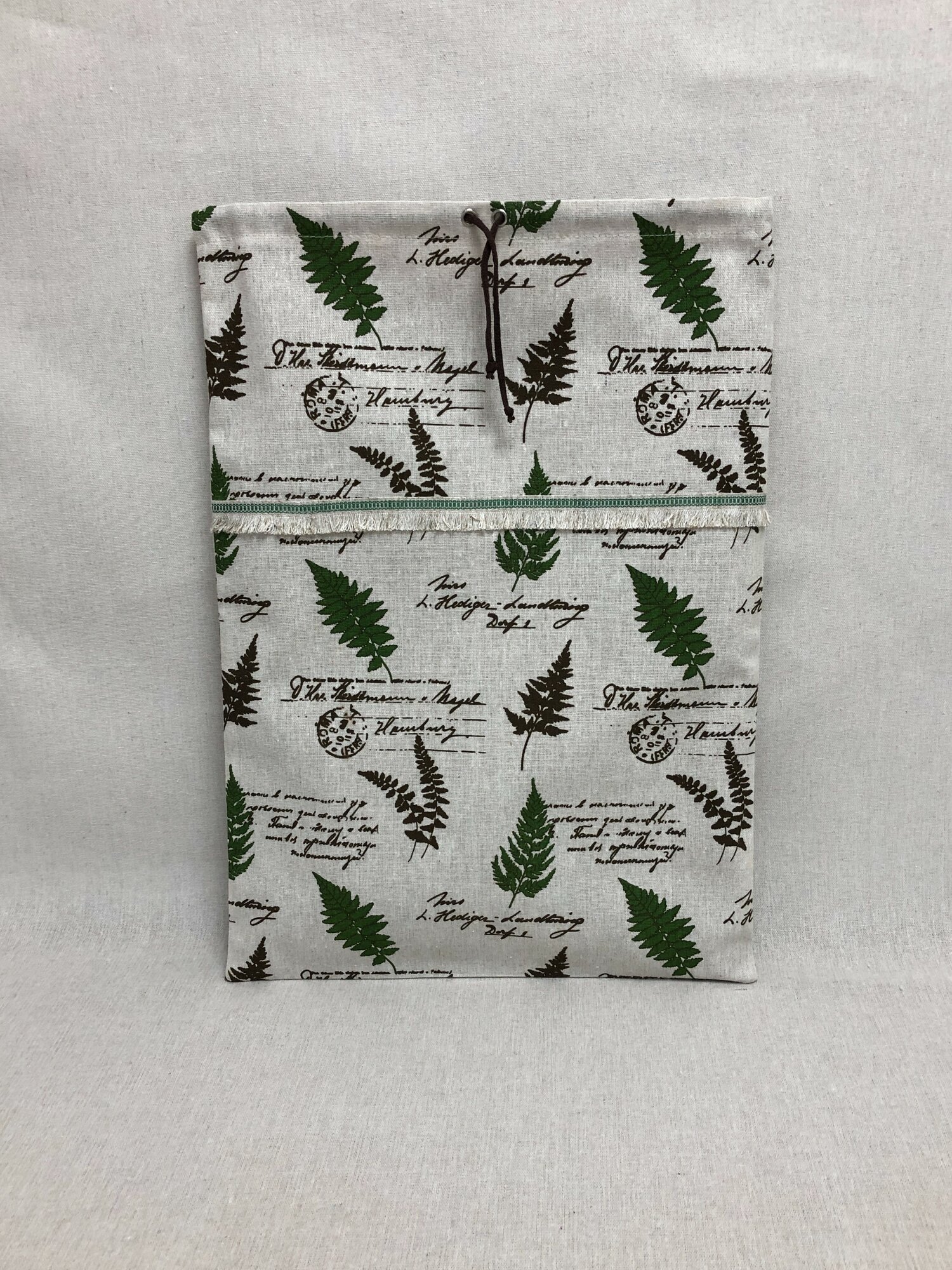 Мешок большой 50х35 см, цвет м26-2, полульняной, для упаковки и хранения