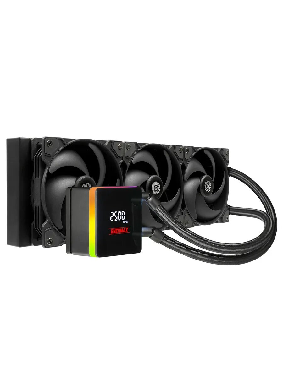 Жидкостное охлаждение LIQTECH XTR 360mm Черный (ELC-LTXTR360