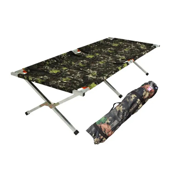 Раскладушка алюминиевая Медведь, 1800x750x450 мм