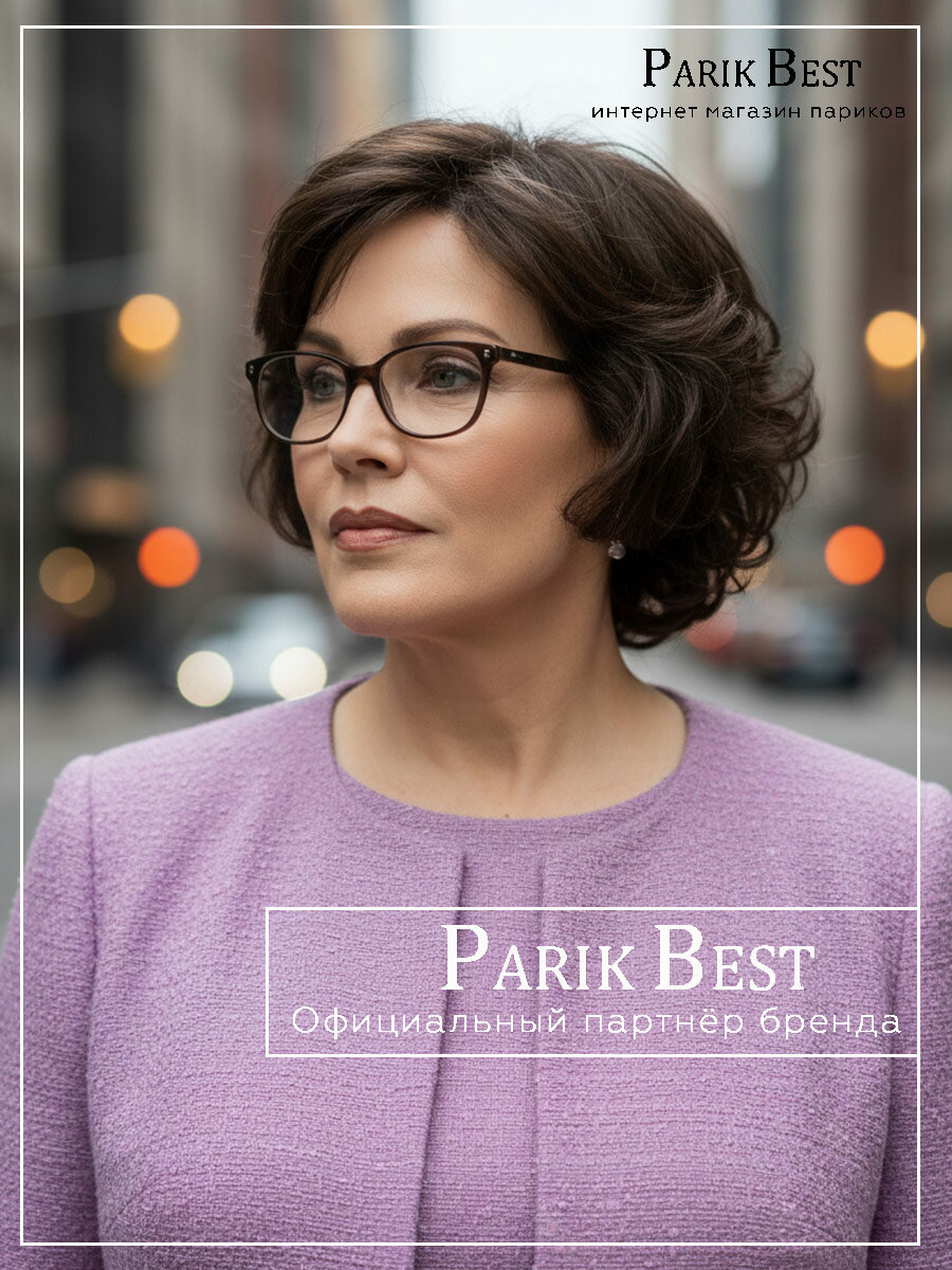 Парик Ellen Wille, модель Wide, цвет dark chocolate, термоволокно. — фото 1