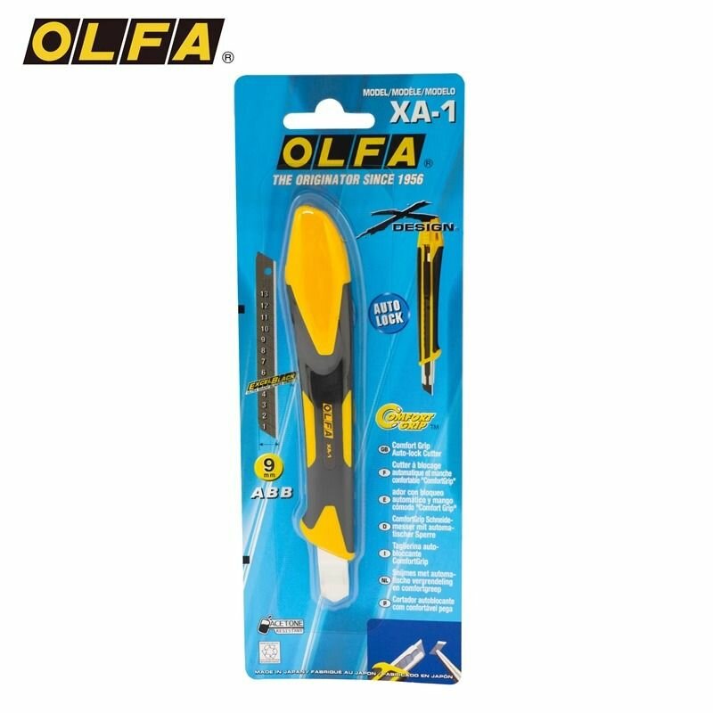 OLFA XA-1 9 - мм нож Крепкая ручка Острый лезвие Легко переносить