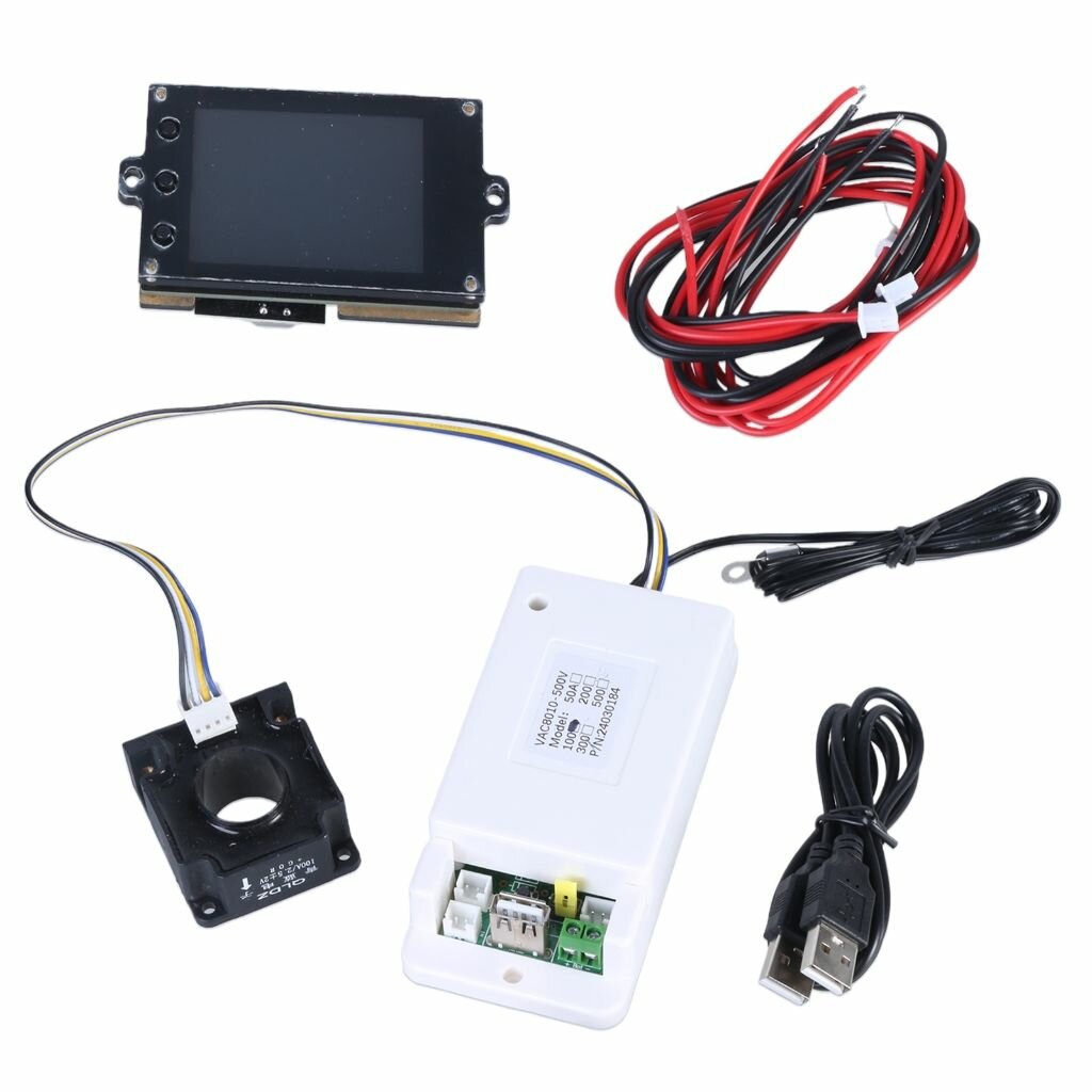 Беспроводной цифровой вольтметр-амперметр 500В-100А