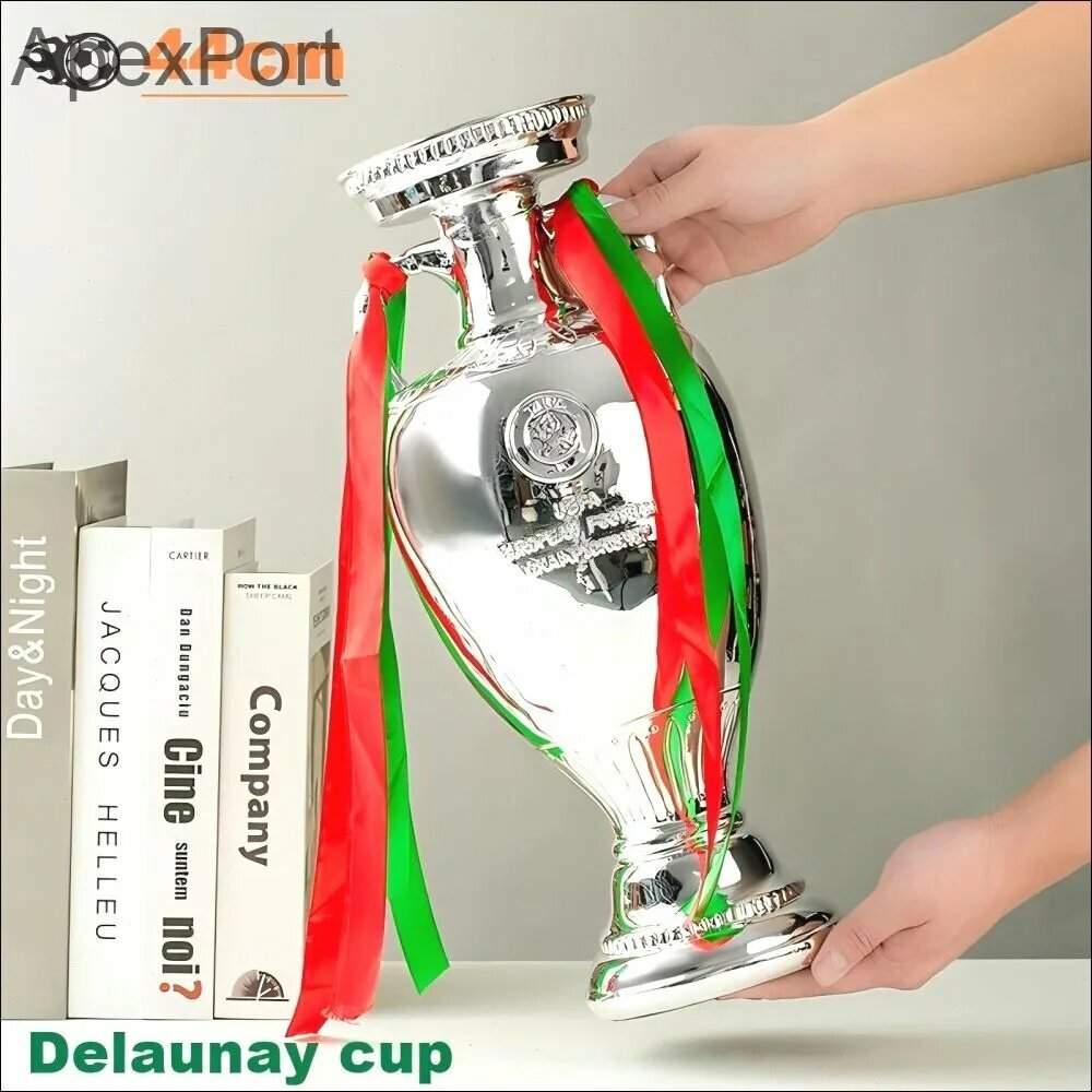 44cm/Кубок европейских чемпионов/футбольный трофей 2024 года, изготовлен вручную из смолы