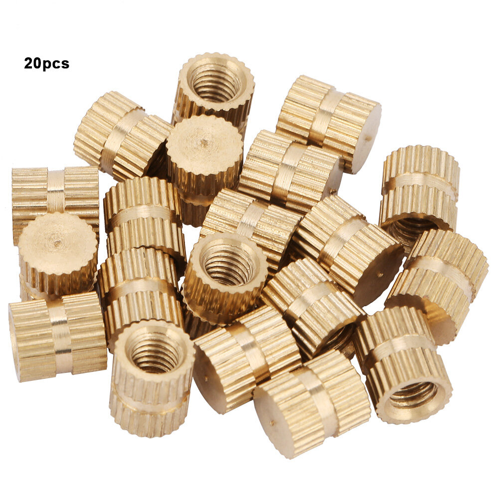 Мм медная гайка с накаткой и закрытым концом, комплект крепежных принадлежностей (M5*7)