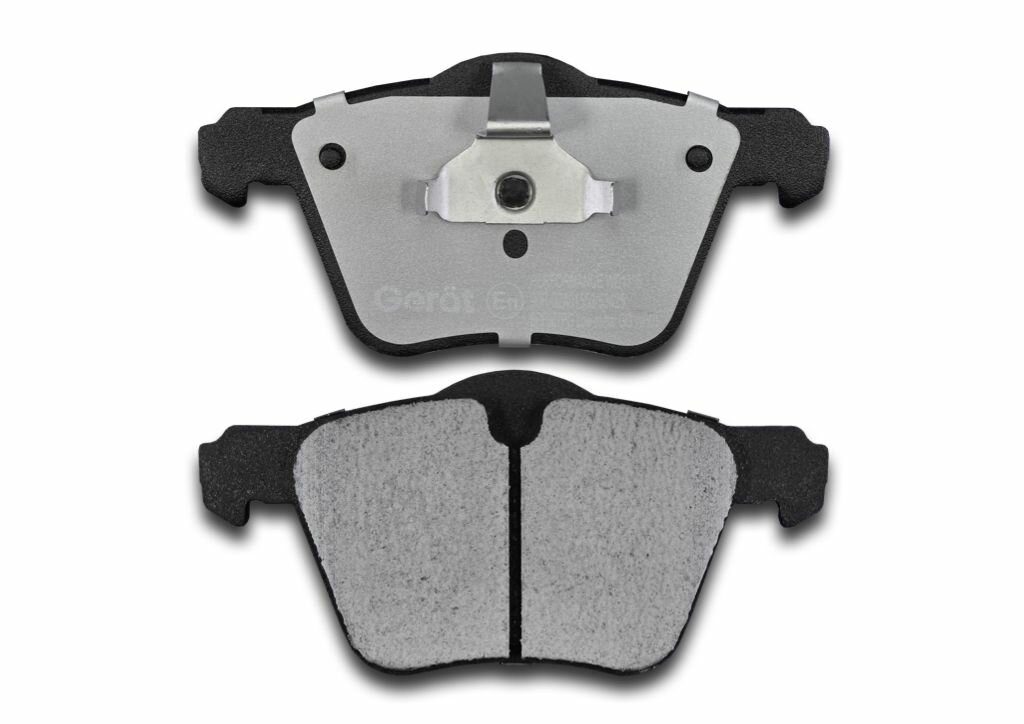 Тормозные колодки Gerat BPF307PG (передние) Low-metallic FORD S-MAX/JAGUAR XKR/VOLVO S60, S80, XC70