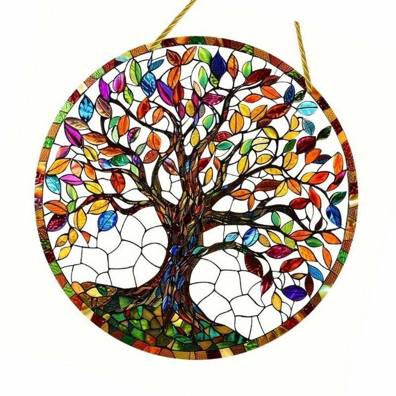 Акриловая картина "Древо жизни"-YKB138