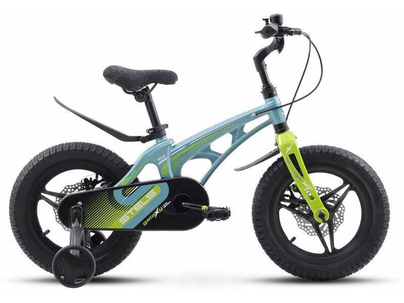 Детский велосипед Stels Galaxy Pro 14, год 2025, цвет Голубой