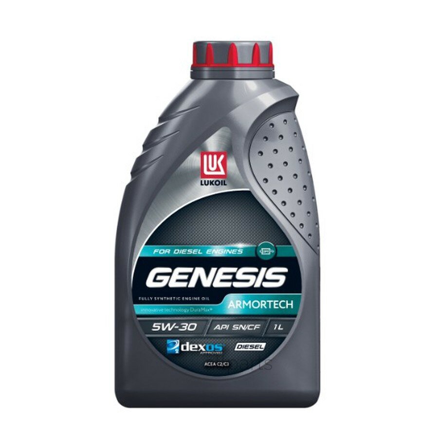 LUKOIL 3149148 Масло моторное GENESIS ARMORTECH DIESEL синт, SN, CF, SAE: 5W-30, 1л.