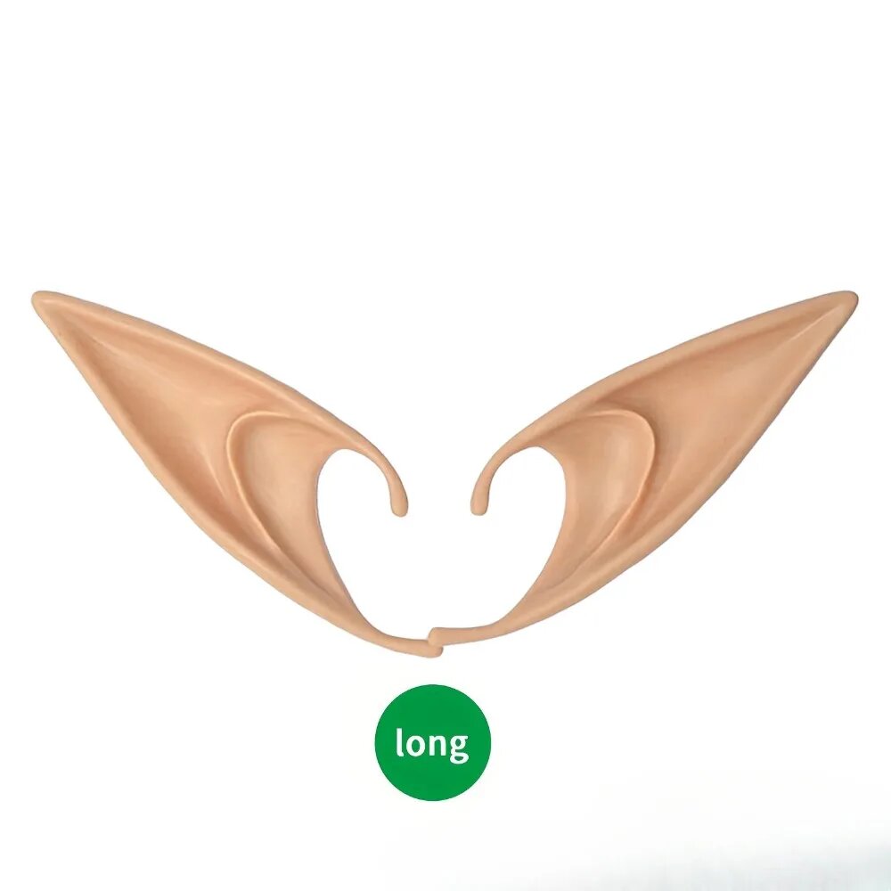 Латексные уши эльфа dark-long