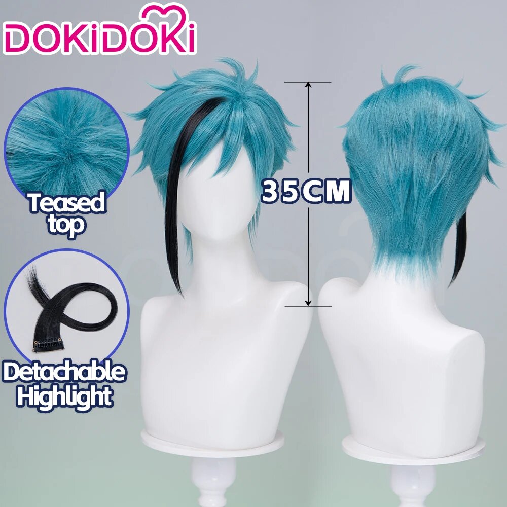 Косплей парик Riddle Lilia Ace Cater Trey Skully Floyd Deuce Vil Neige Game DokiDoki Floydd Wig Only