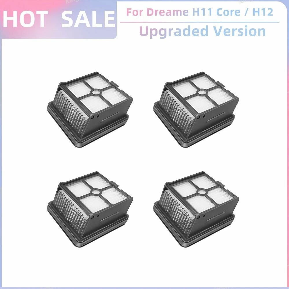 Совместимо с Dreame H11 Core HHR21A / H12: запасные части для пылесоса HEPA-фильтр, аксессуары