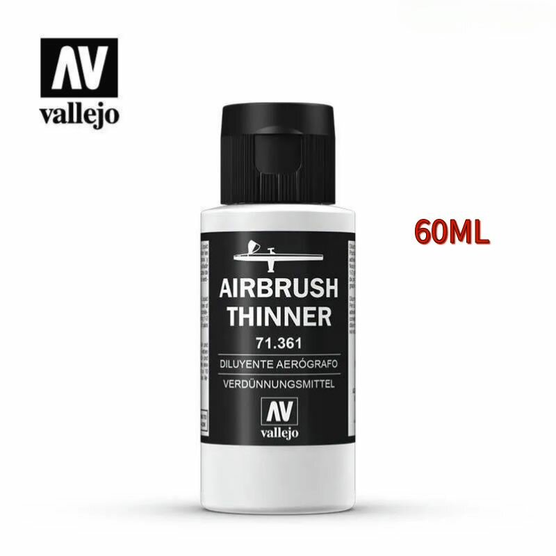 Разбавитель для акриловых красок Vallejo AIRBRUSH THINNER 60мл,71.361