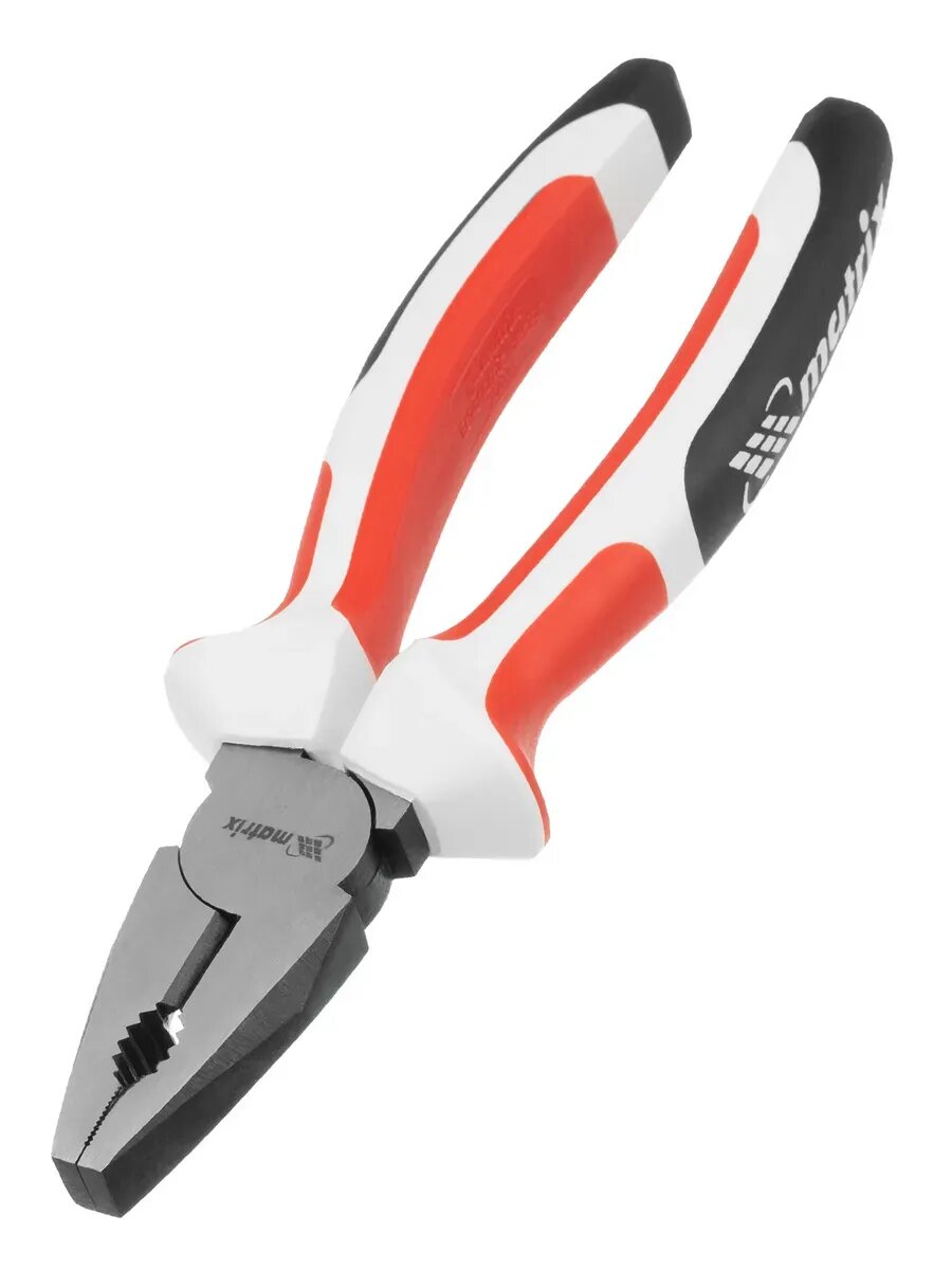 Плоскогубцы (пассатижи), 200 мм, 3-к рукоятки, MATRIX 17072