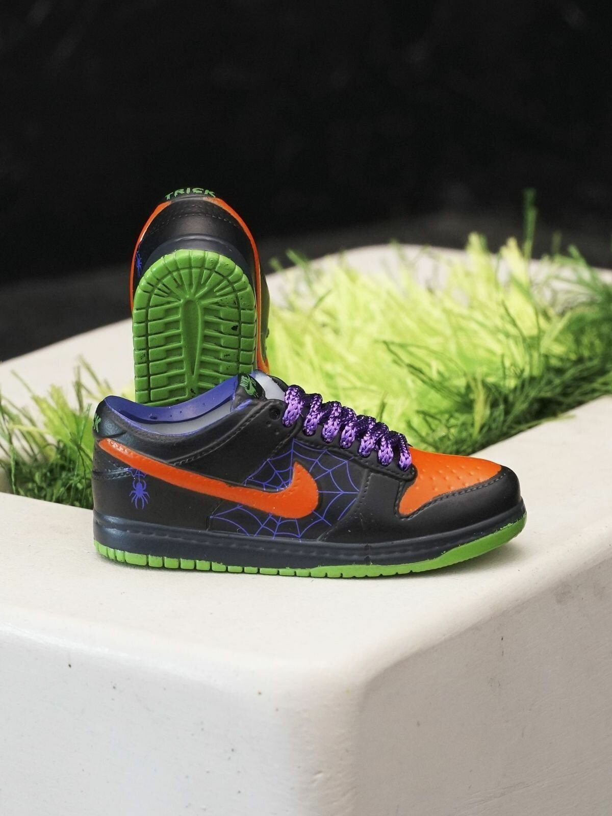 Обувь на пальцы для фингерборда Dunk Low Trick Spider multi