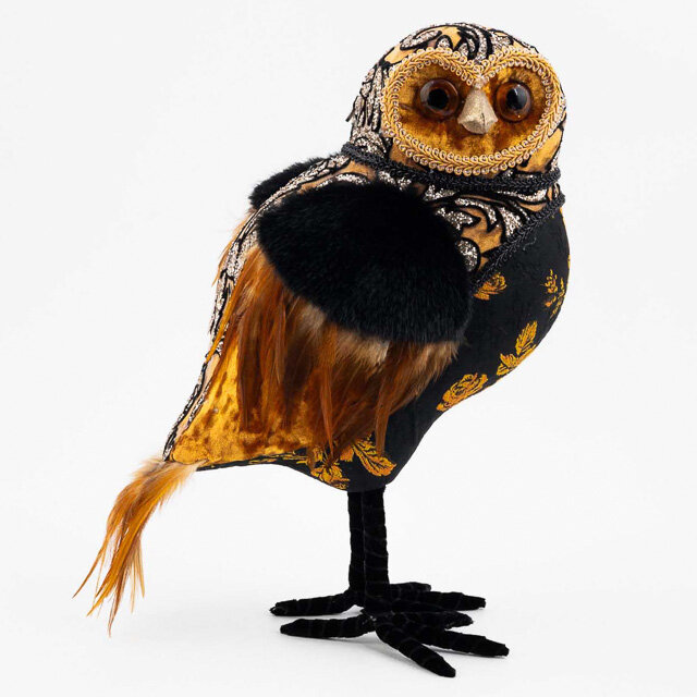 Декоративная фигура Сова Эстелла - Nightmares Waltz 33 см, Winter Deco, 1135251